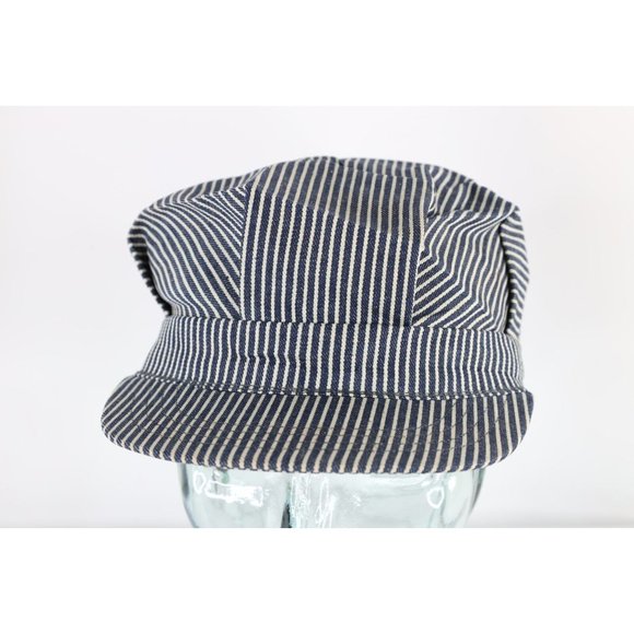 Vintage | Accessories | Vintage 5s Hickory Striped Denim Railroad ...